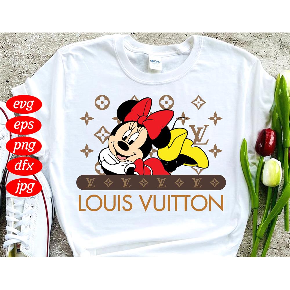Louis Vuitton Minnie Mouse Svg, Trending Svg, LV Minnie Svg, | Inspire ...