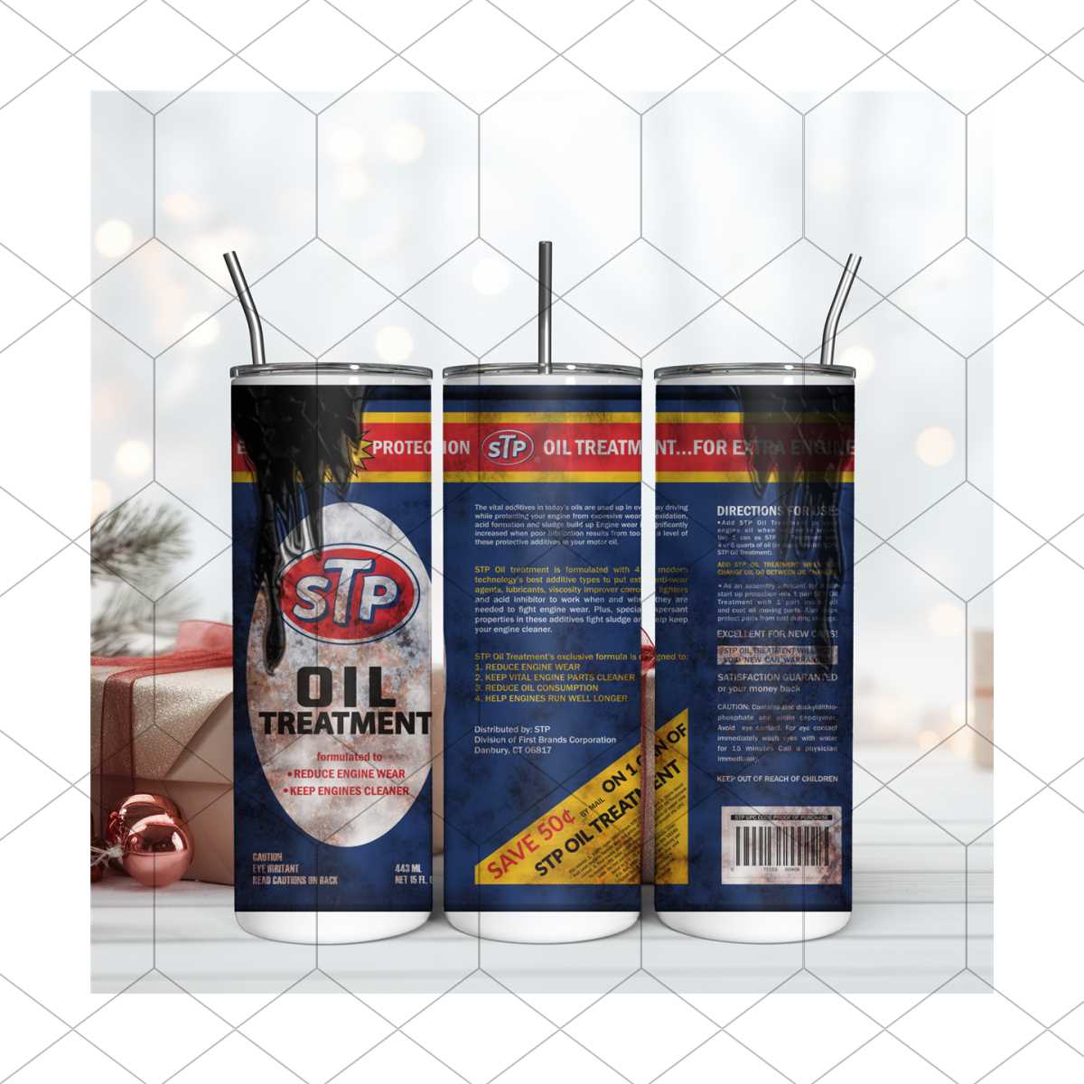 STP Oil 20Oz Tumbler Wrap, Digital Download PNG, Motor Oil W | Inspire ...