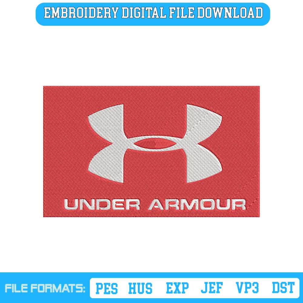 Under Armour Logo Sport Brand Embroidery Design Download - Inspire Uplift