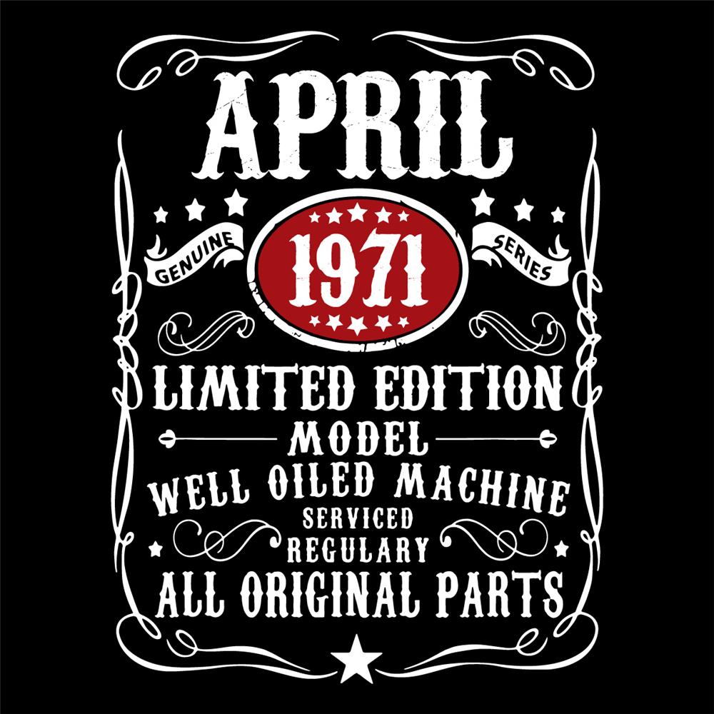 April 1971 Limited Editon Model Svg, Birthday Svg, April Svg | Inspire ...