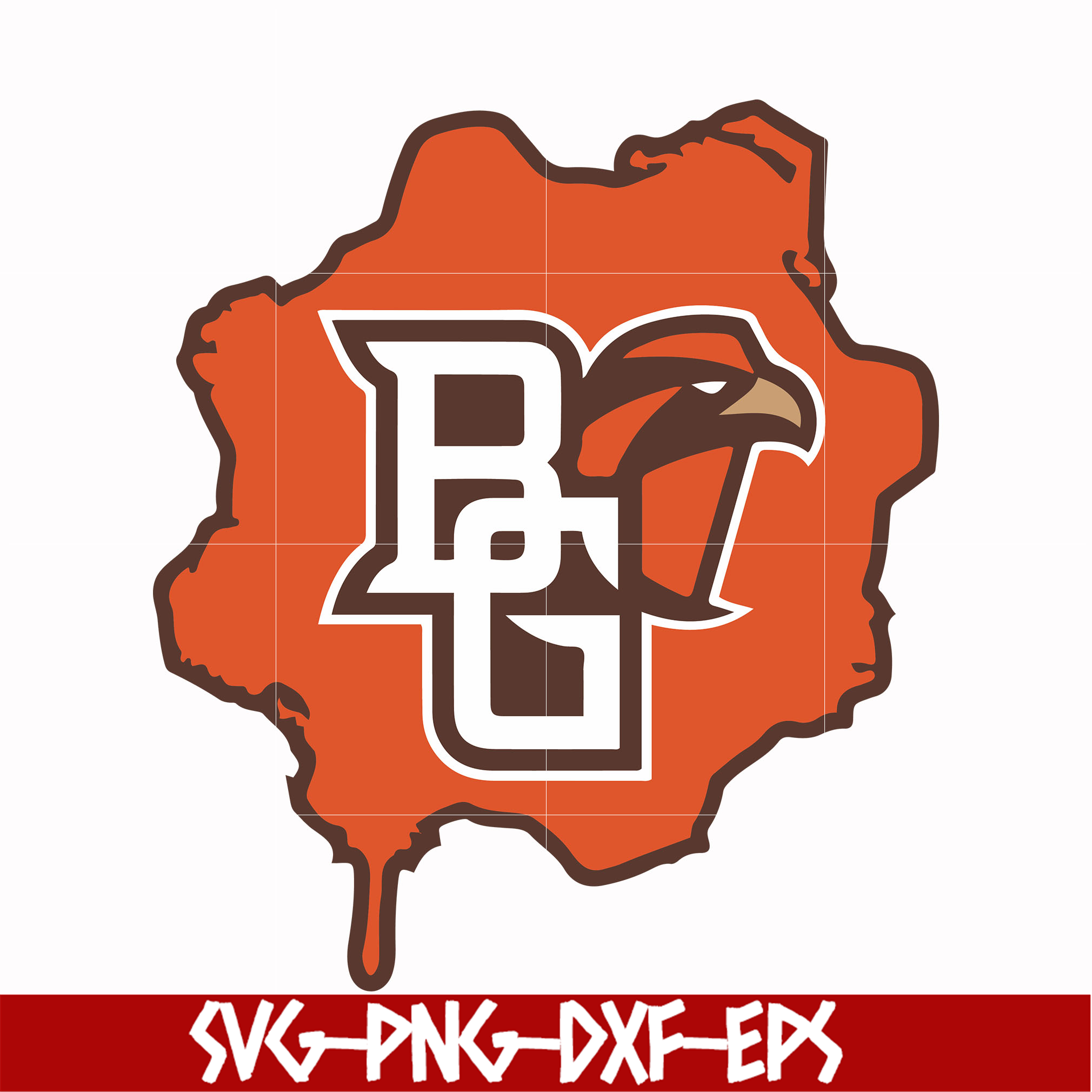 Bowling Green Falcons svg, png, dxf, eps file NCAA0000234 - Inspire Uplift