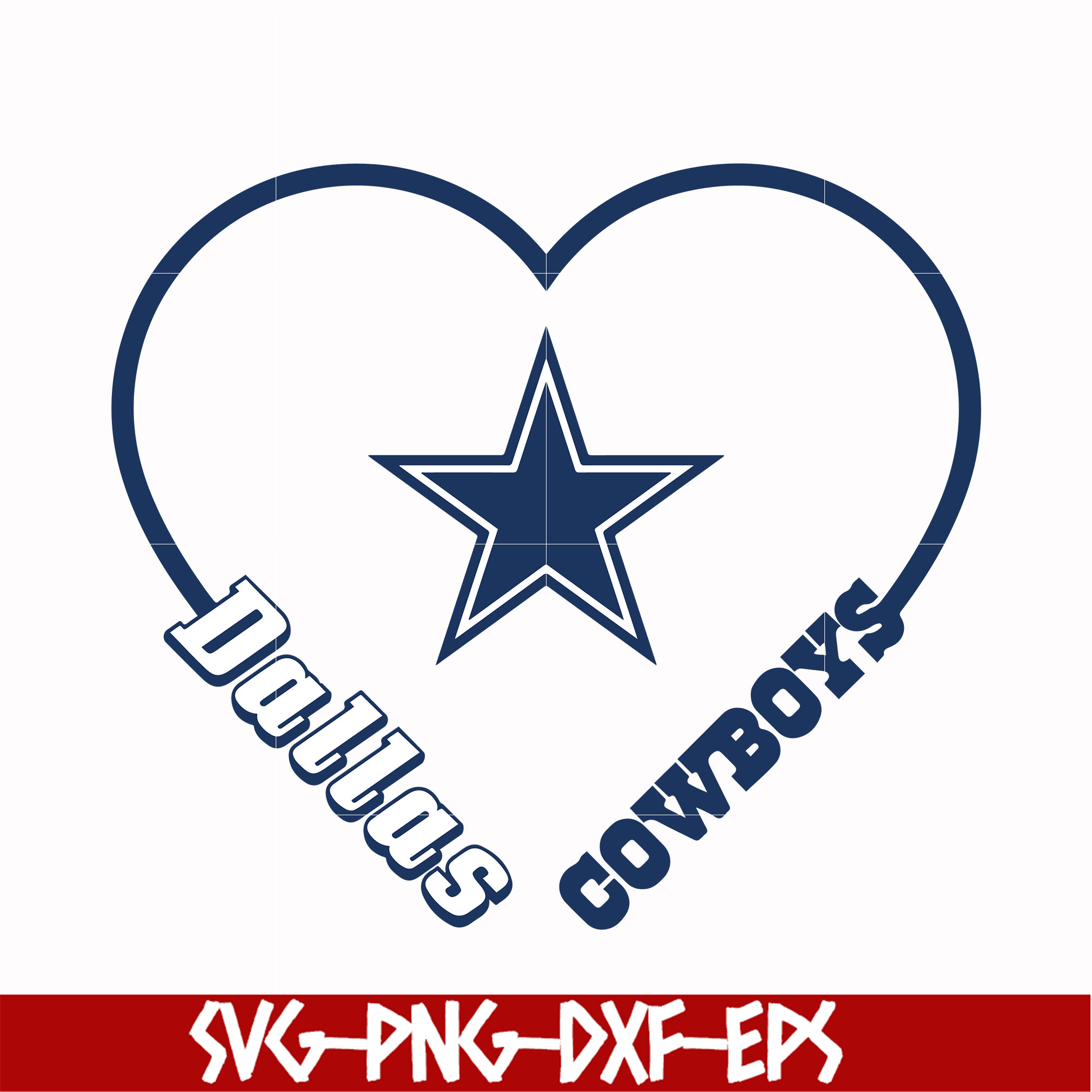 Dallas cowboys heart svg, Cowboys heart svg, Nfl svg, png, d | Inspire ...