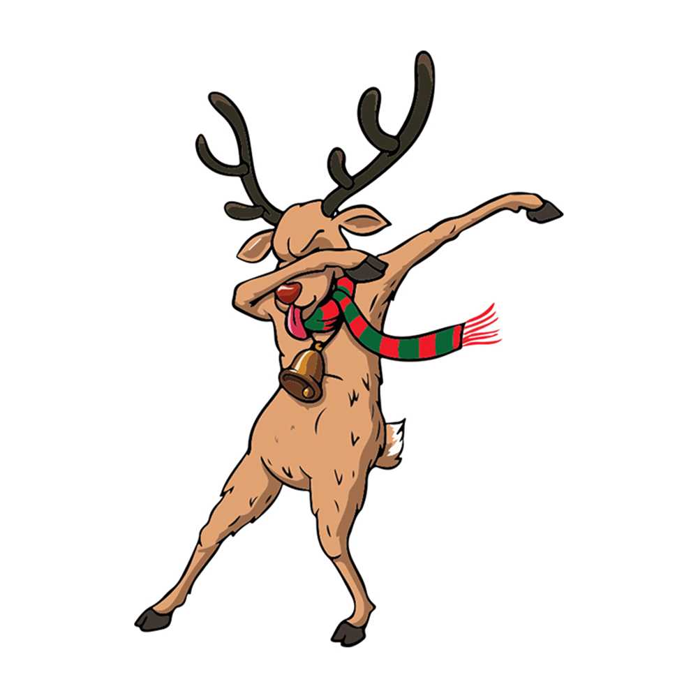 Dabbing Reindeer svg, Cartoon Svg, Reindeer Svg, Animal Svg, | Inspire ...