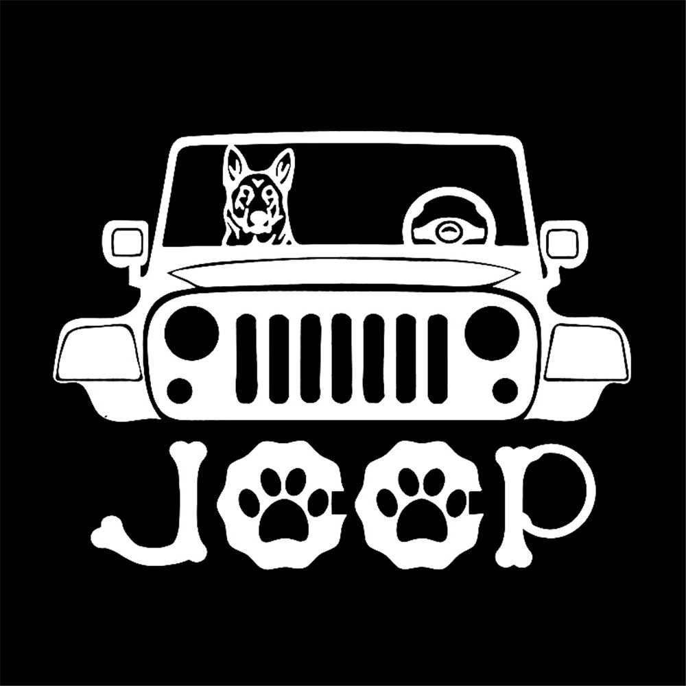 German Shepherd Dog Riding On Jeep Svg, Vehicle Svg | Inspire Uplift
