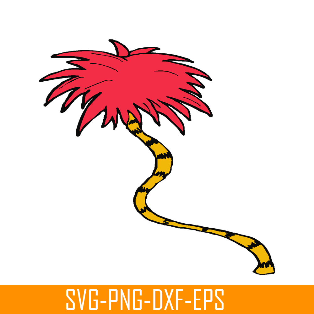The Lorax Red Tree SVG, Dr Seuss SVG, Dr. Seuss' the Lorax S | Inspire ...