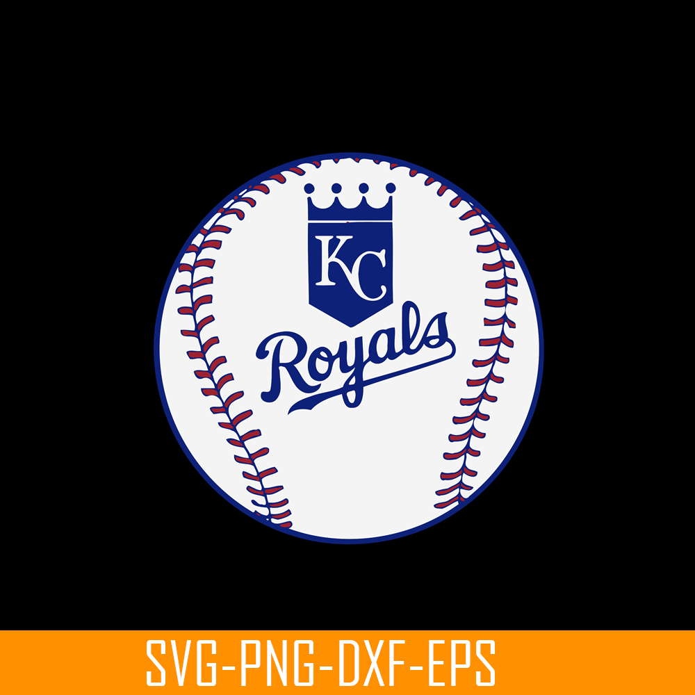 KC Royals Ball SVG, Major League Baseball SVG, MLB Lovers SV | Inspire ...