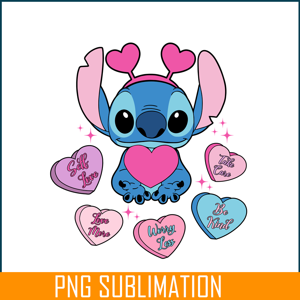 Stitch Love PNG | Inspire Uplift