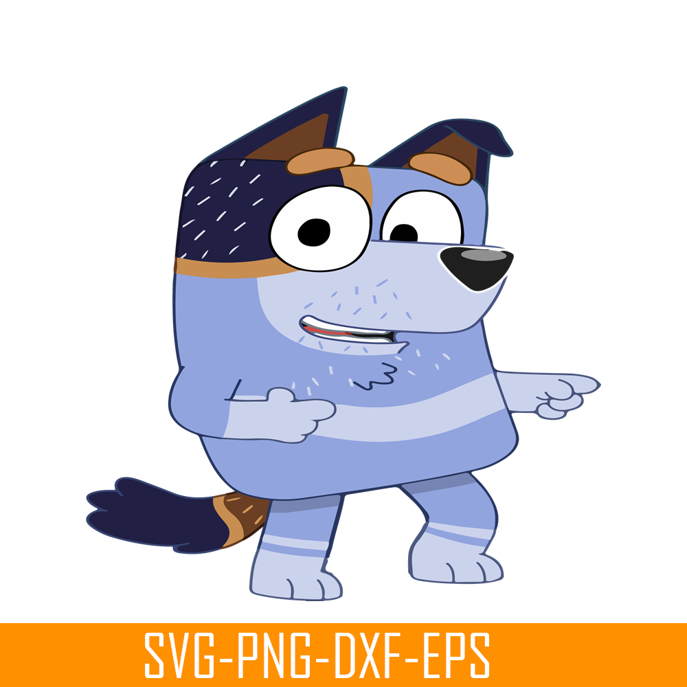 Bluey Main Characters SVG PNG PDF Bluey Characters SVG Bluey - Inspire ...