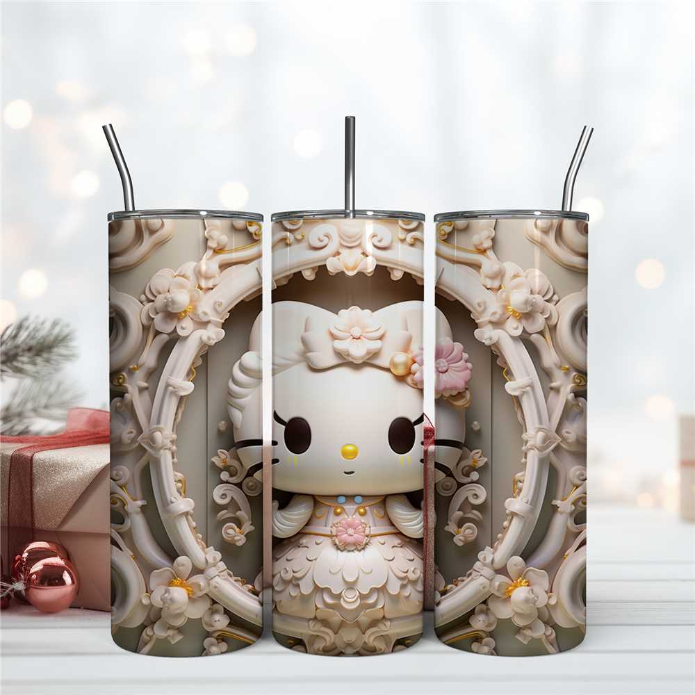 Vintage Hello Kitty Wrap 20oz, Hello Kitty Design Tumbler, S - Inspire ...