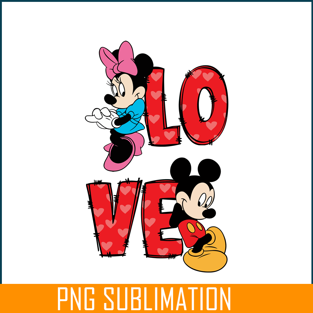 Mickey Mouse Love PNG - Inspire Uplift