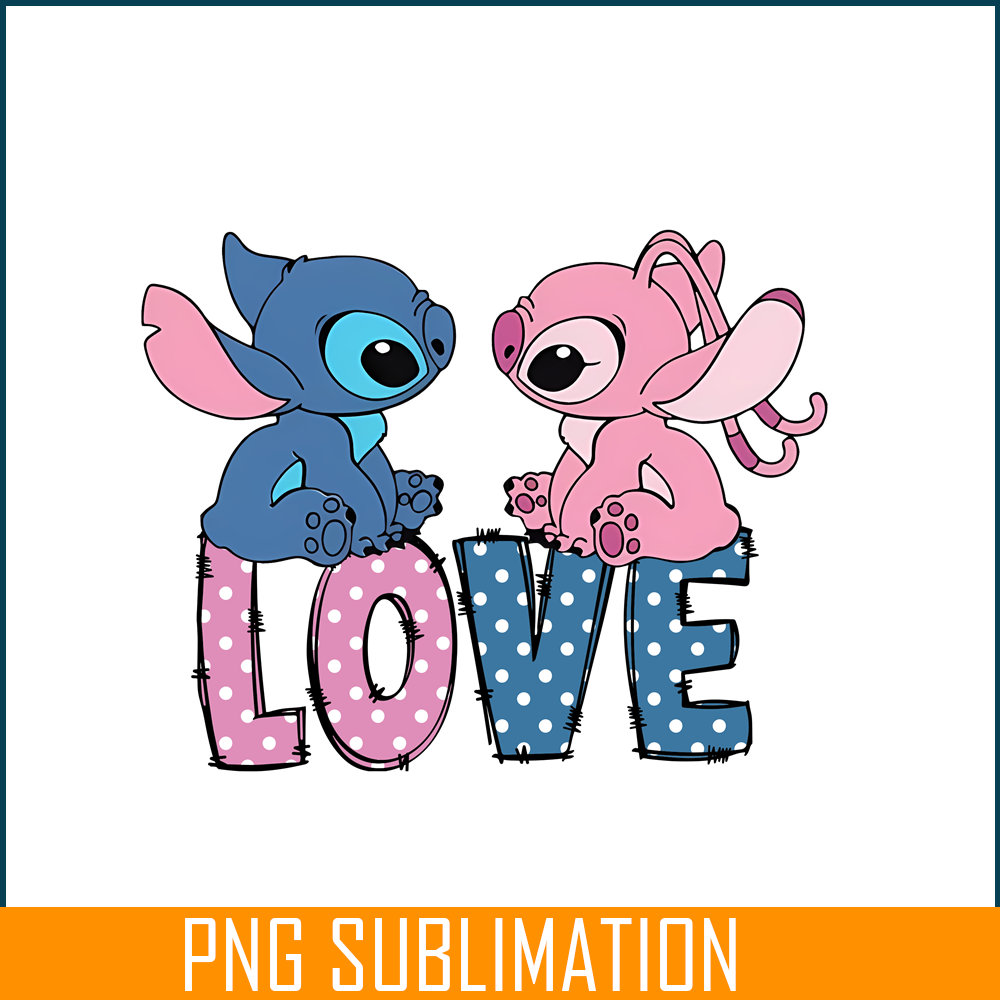 Love Stitch PNG - Inspire Uplift