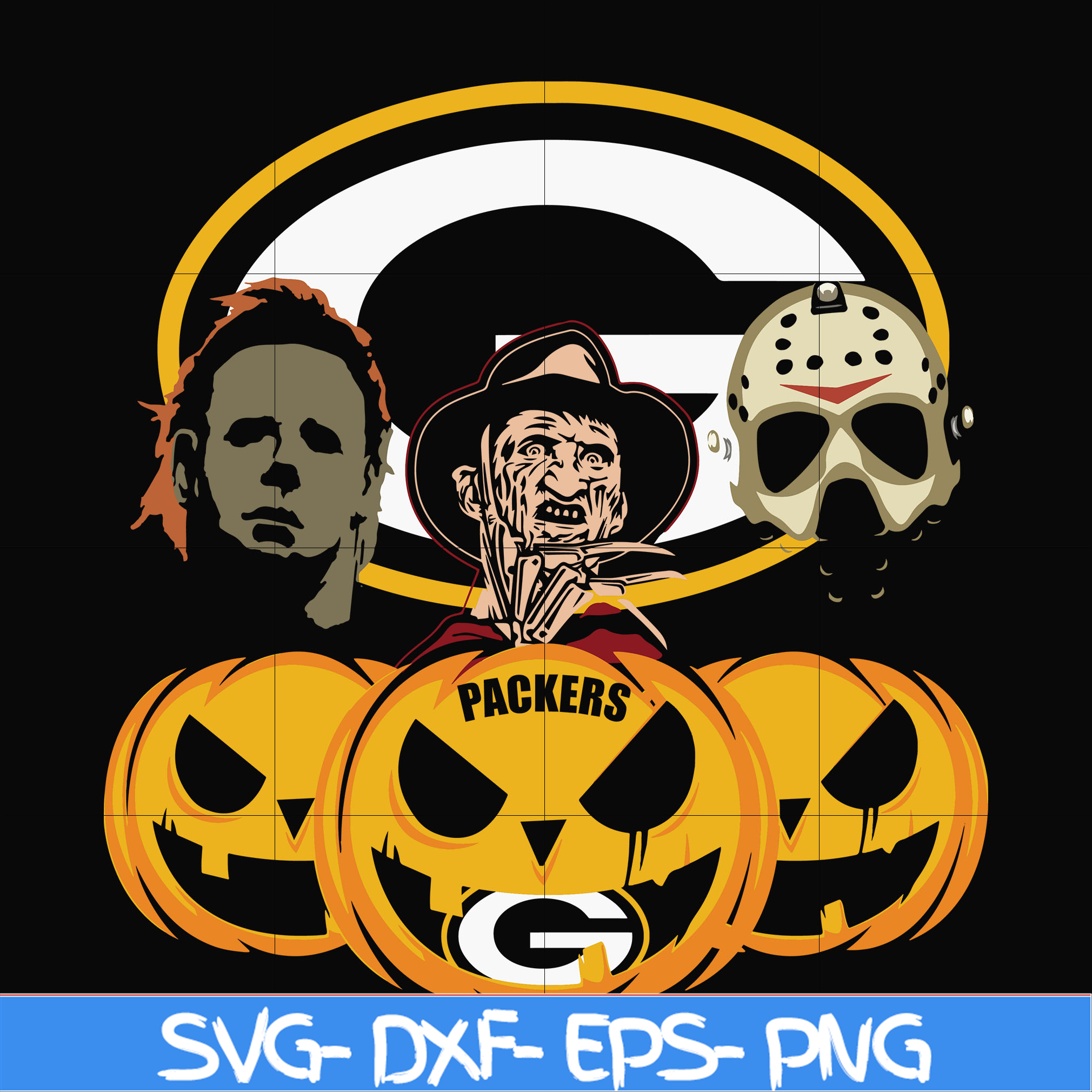 Packers svg, png, dxf, eps digital file - Inspire Uplift