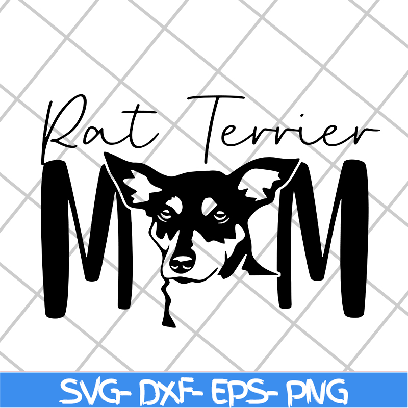 rat terrer mom svg, Mother's day svg, eps, png, dxf digital | Inspire ...