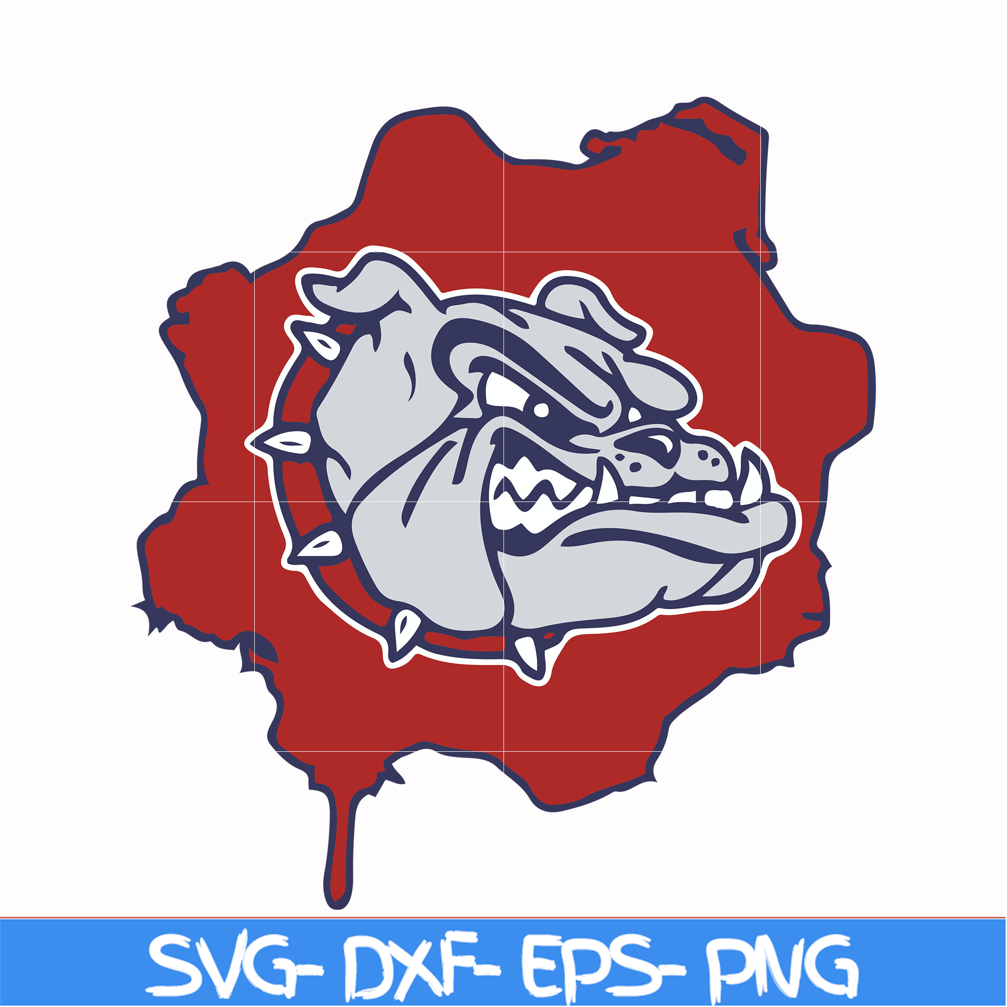 Gonzaga Bulldogs svg, png, dxf, eps file NCAA0000259 | Inspire Uplift