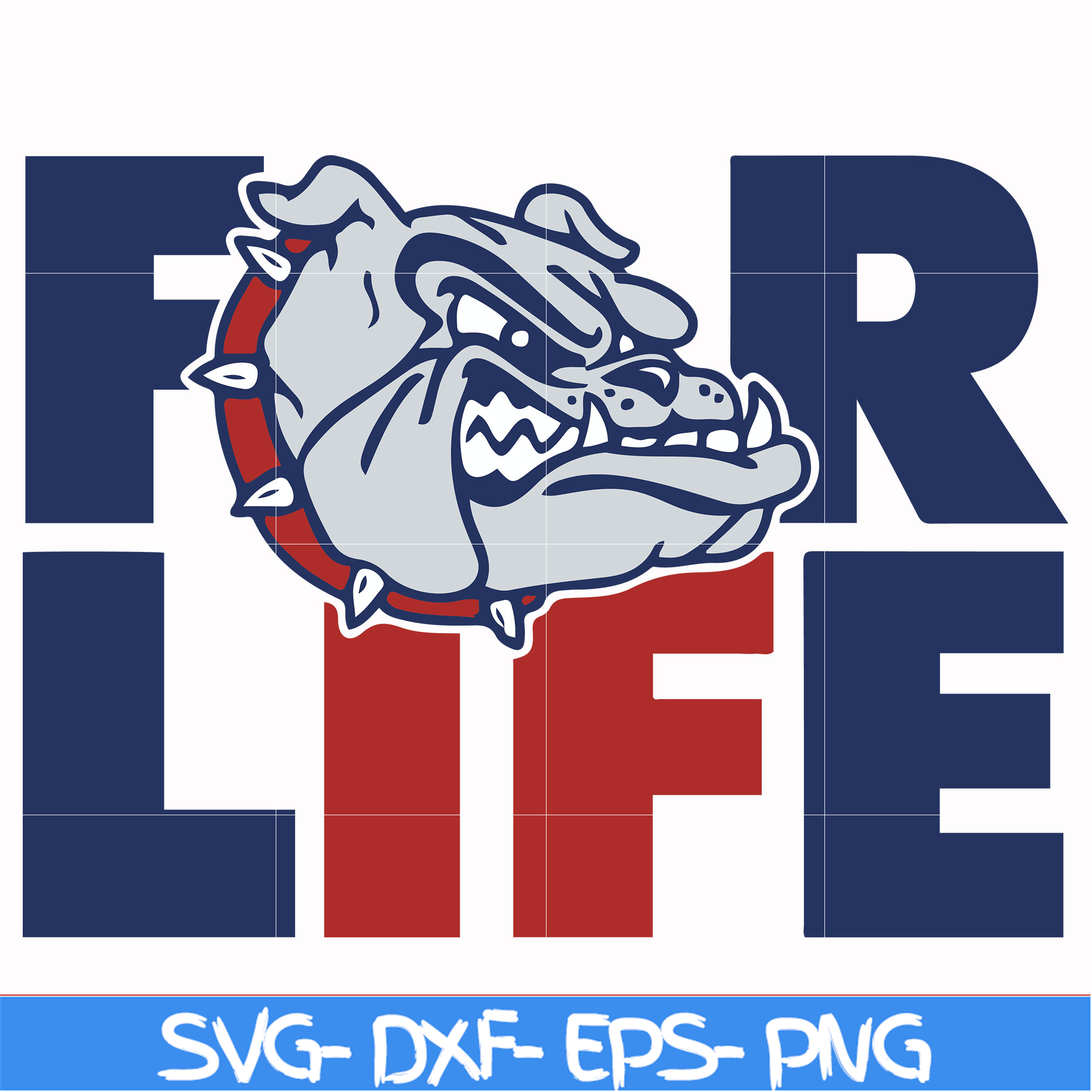 Gonzaga Bulldogs svg, png, dxf, eps file NCAA0000260 | Inspire Uplift