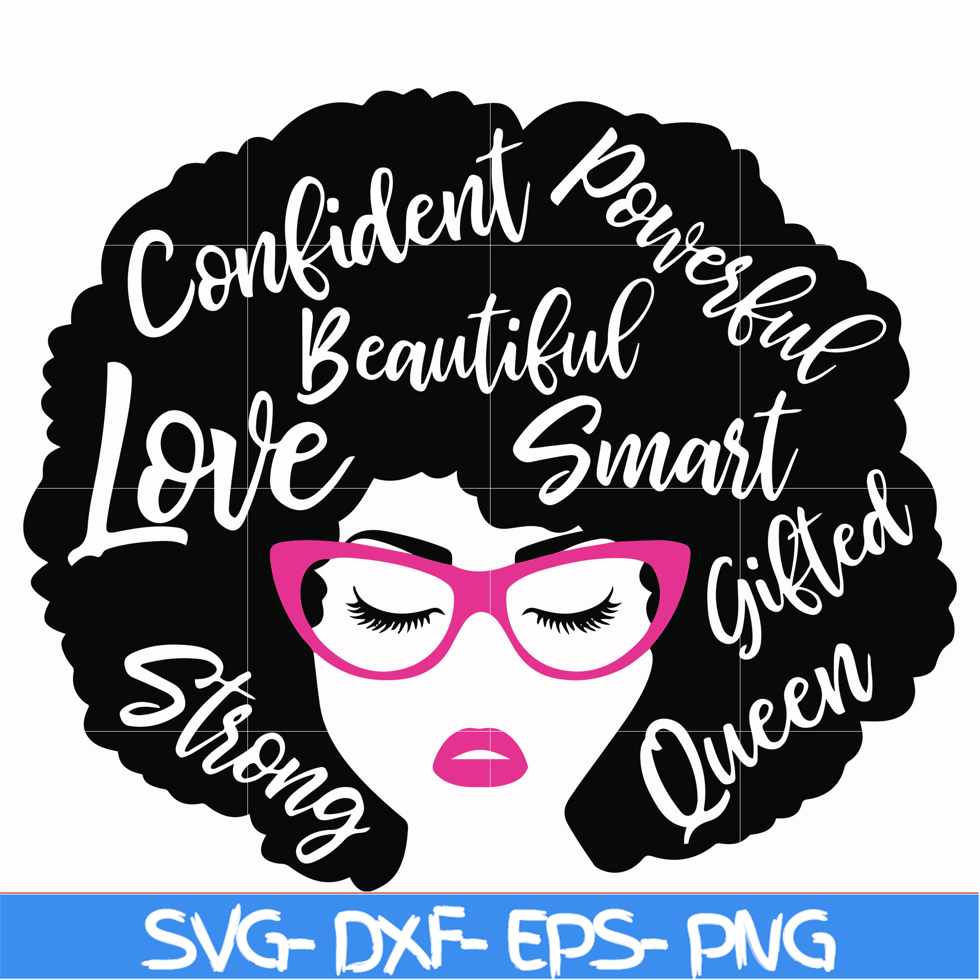 Unbothered Black Girl Svg, Afro Woman Svg, African American | Inspire ...