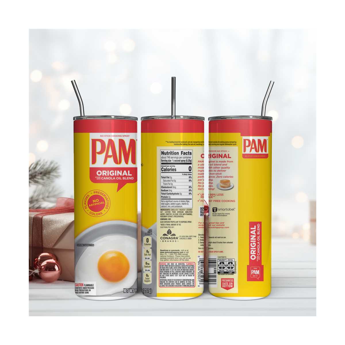 Pam Original Oil Blend 20Oz Tumbler Wrap Design, Tumbler Sub | Inspire ...