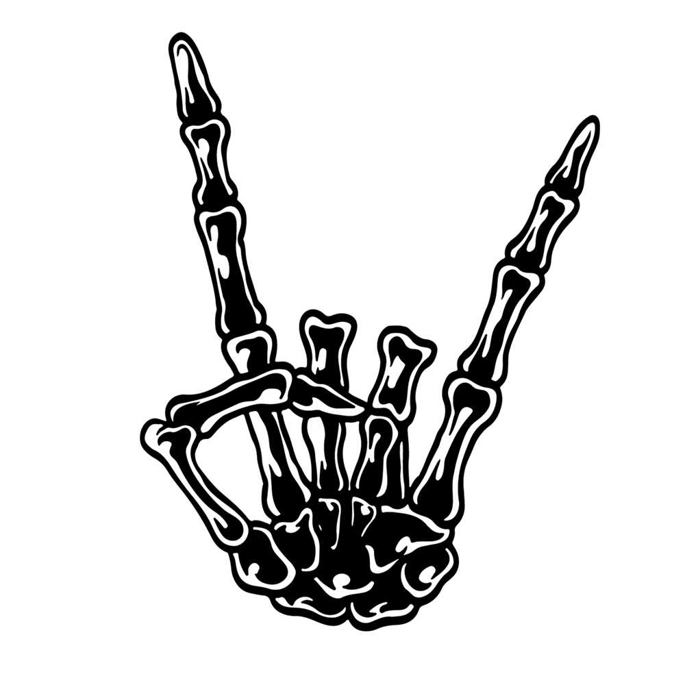 Skeleton Rock Hand Svg, Trending Svg, Skeleton Hand Svg, Ske | Inspire ...