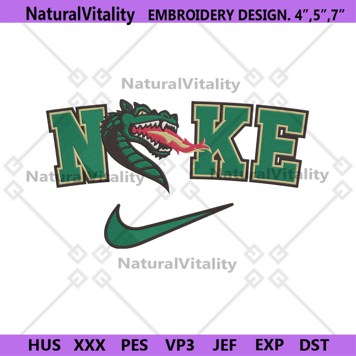 UAB Blazers Nike Logo Embroidery Design Download File | Inspire Uplift