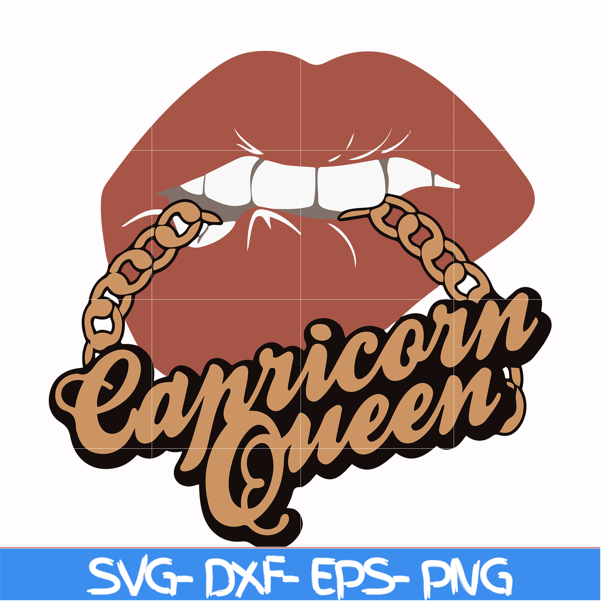 Capricorn Queen svg, png, dxf, eps file OTH0007 - Inspire Uplift