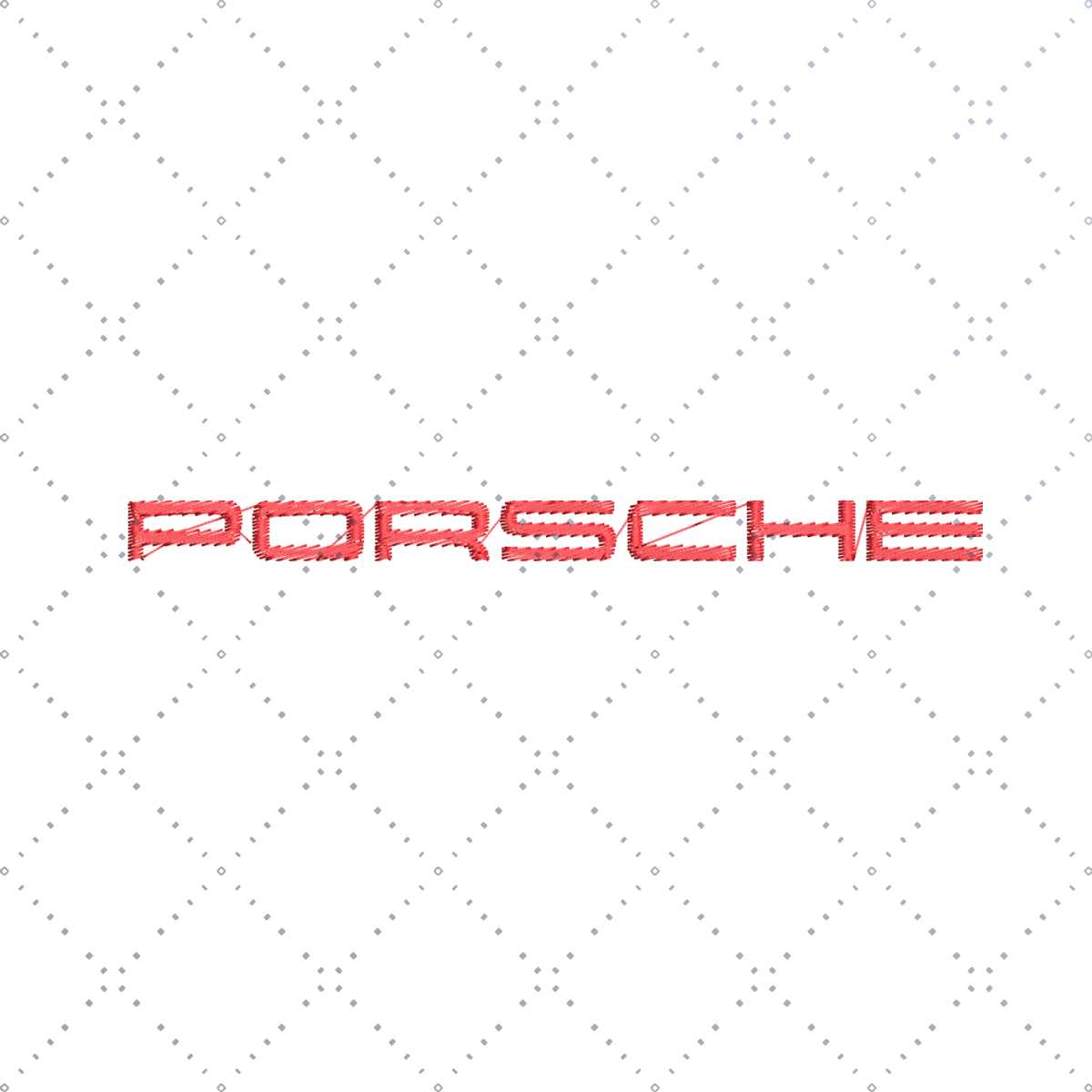Porsche Logo Embroidery Design Logo Car Brand Download File - Inspire ...