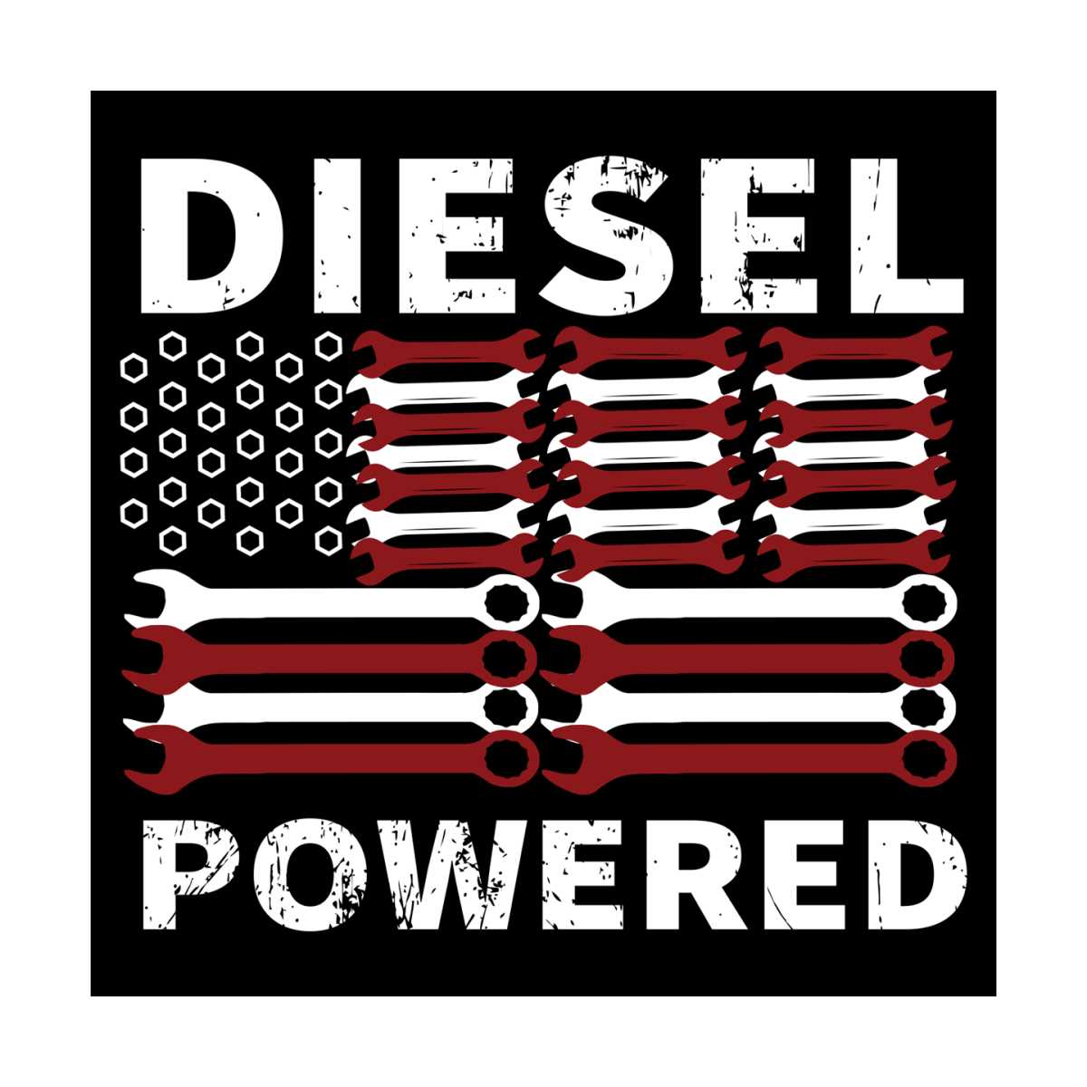 American Flag Wrench Diesel Powered Svg, Trending Svg, Ameri | Inspire ...