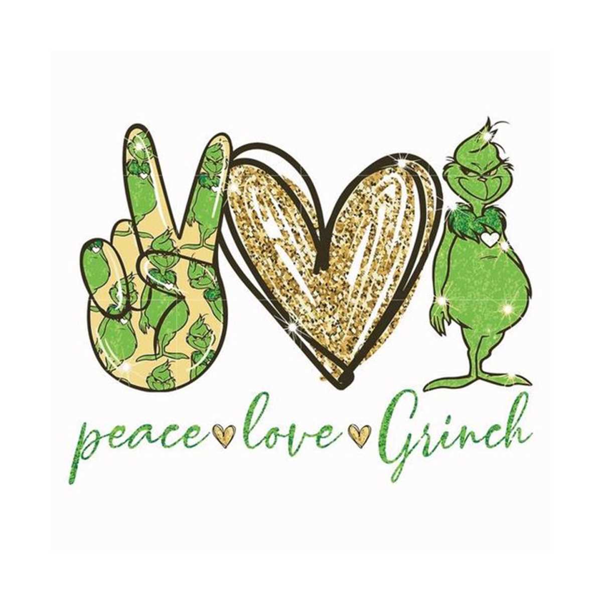 Peace Love Grinch svg, Grinch svg, Grinch shirt, Grinch gift | Inspire ...