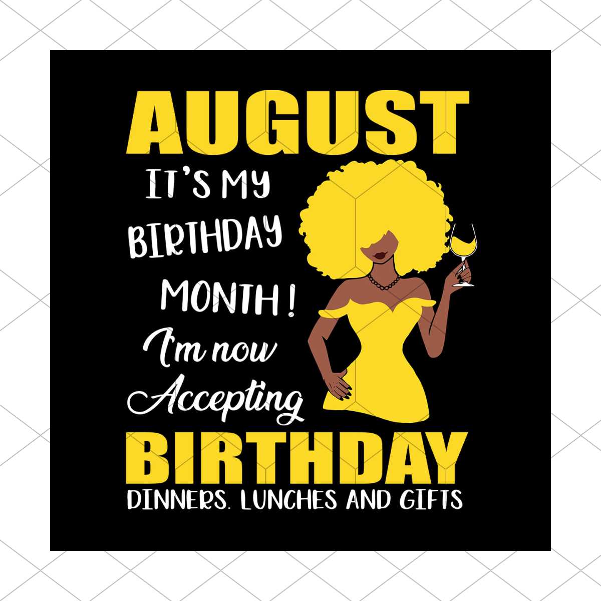 August Is My Birthday Month Svg, Birthday Svg, August Birthd - Inspire ...