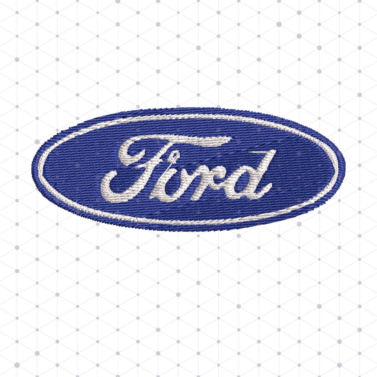 Ford Logo Embroidery File Download Logo Car Embroidery Desig | Inspire ...