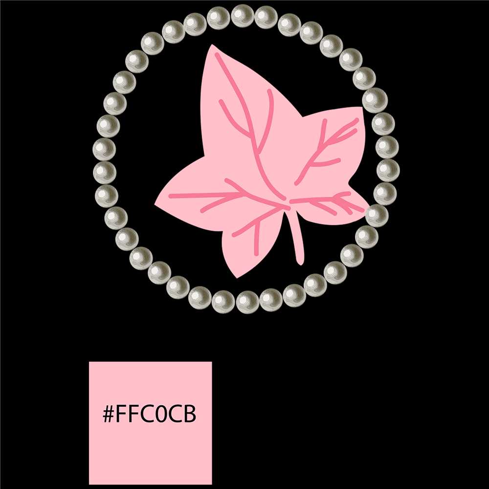 Pink Ivy Leaf Svg, Trending Svg, AKA Kappa Alpha Svg, Pearls - Inspire ...