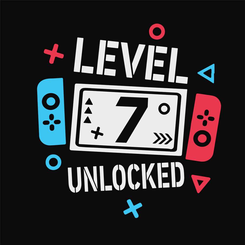 Level 7 Unlocked Svg, Birthday Svg, 7th Birthday, 7 Years Ol | Inspire ...