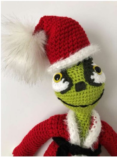 12 Days Grinch Amigurumi PDF Pattern toys patterns - Inspire Uplift