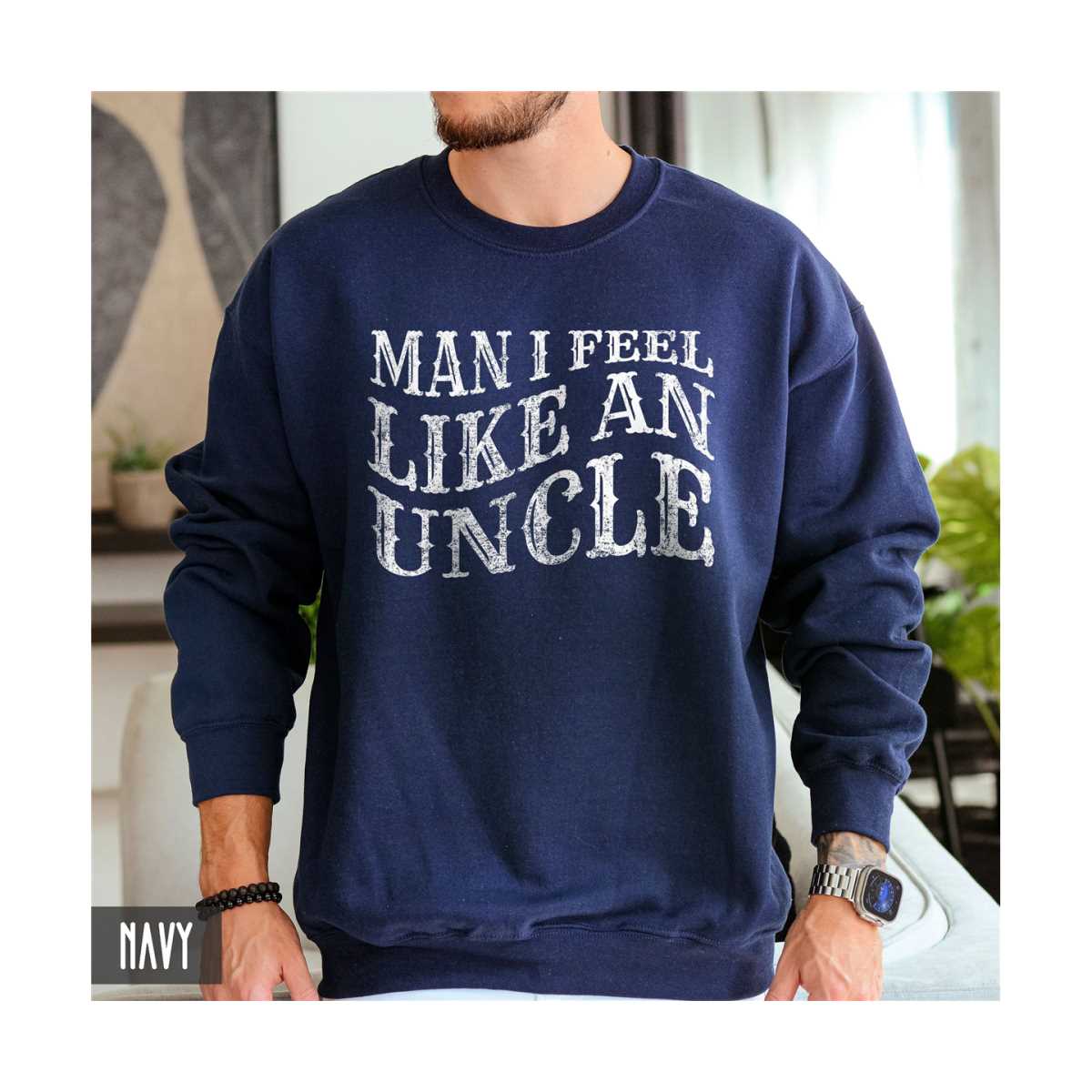 Uncle Sweatshirt, Man I feel like an uncle, Pregnancy Announ | Inspire ...