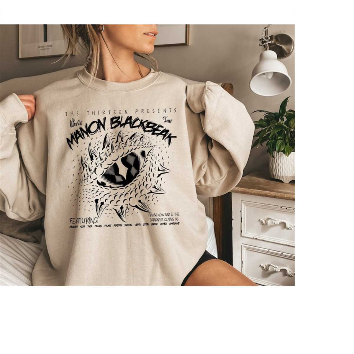 Manon Blackbeak, Throne of Glass Shirt, Sarah J Maas Merch, - Inspire ...
