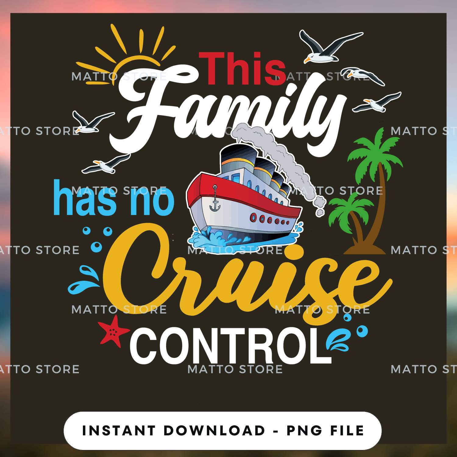 Outdoor Lover PNG Design - This Family Has No Cruise Control | Inspire ...