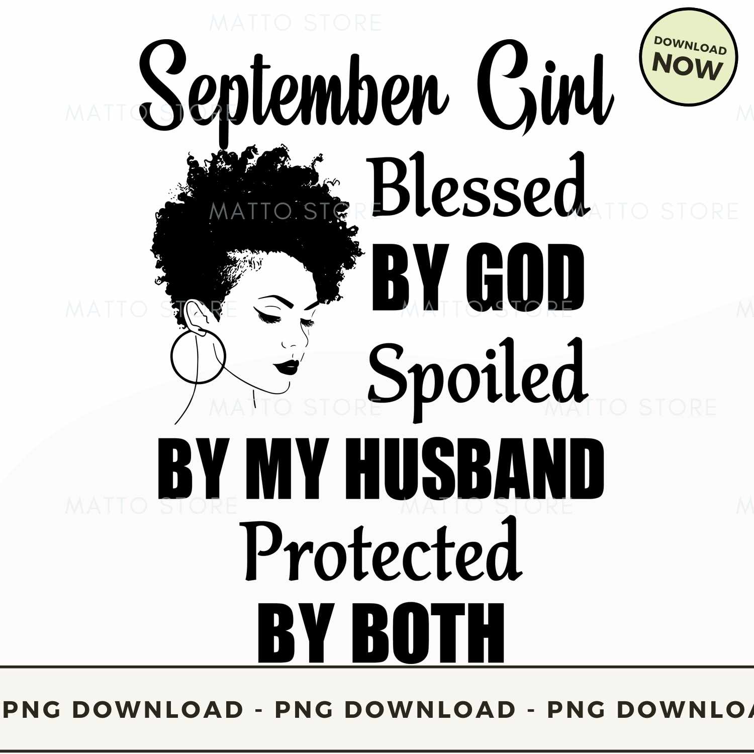 Digital PNG File - September Girl PNG Download, PNG File, P | Inspire ...