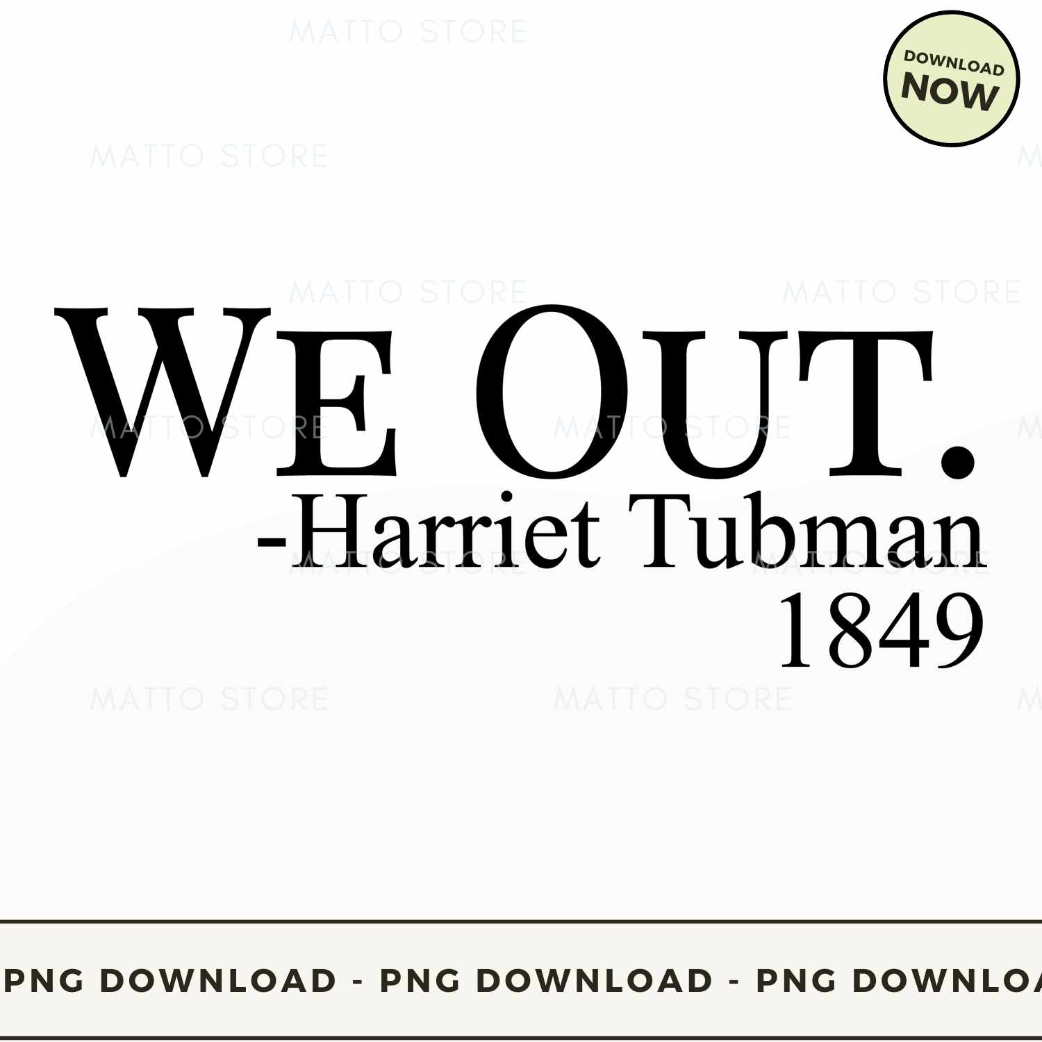 Digital PNG File - We Out PNG Download, PNG File, Printable - Inspire ...