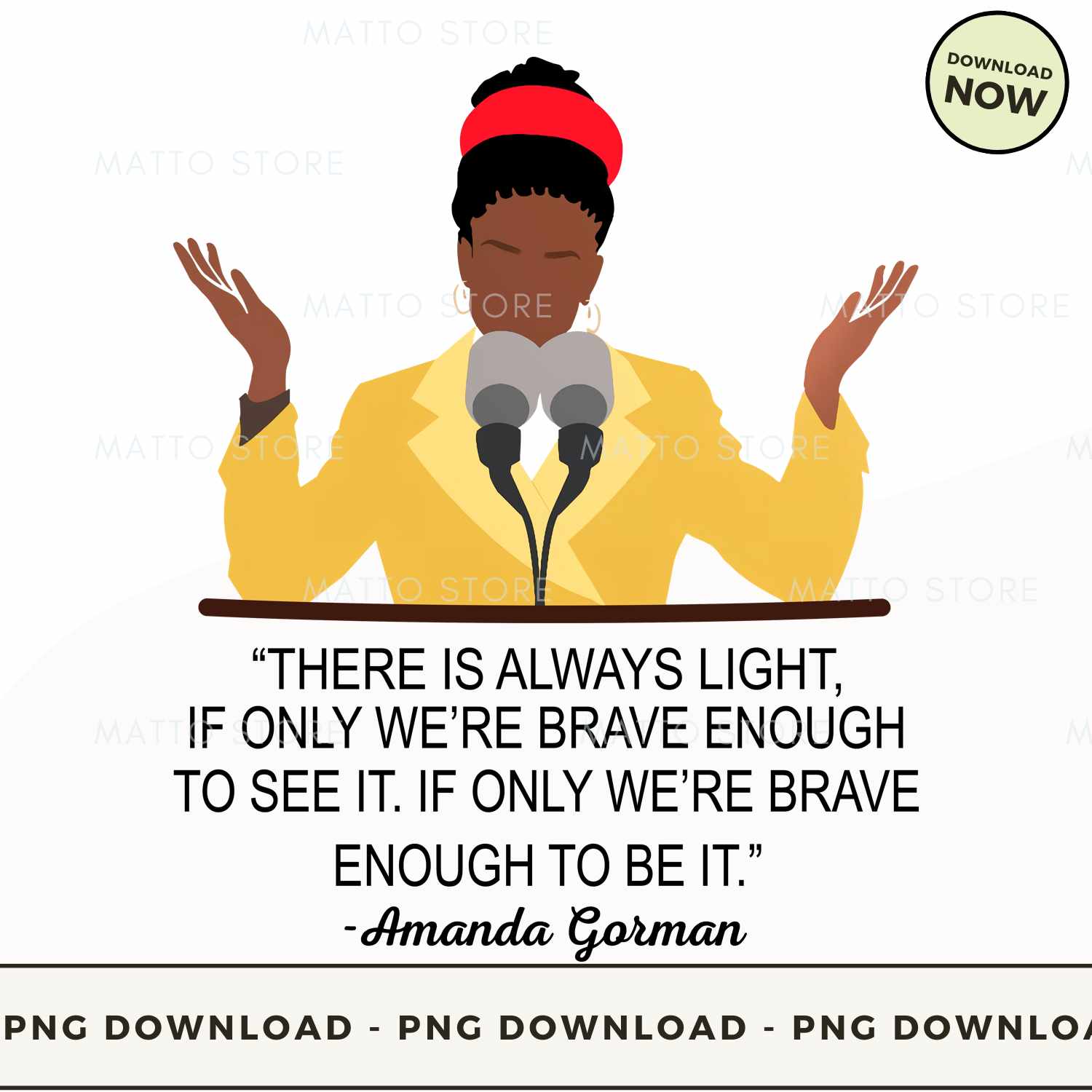 There Is Always Light PNG Download, Instant Download Matto S | Inspire ...