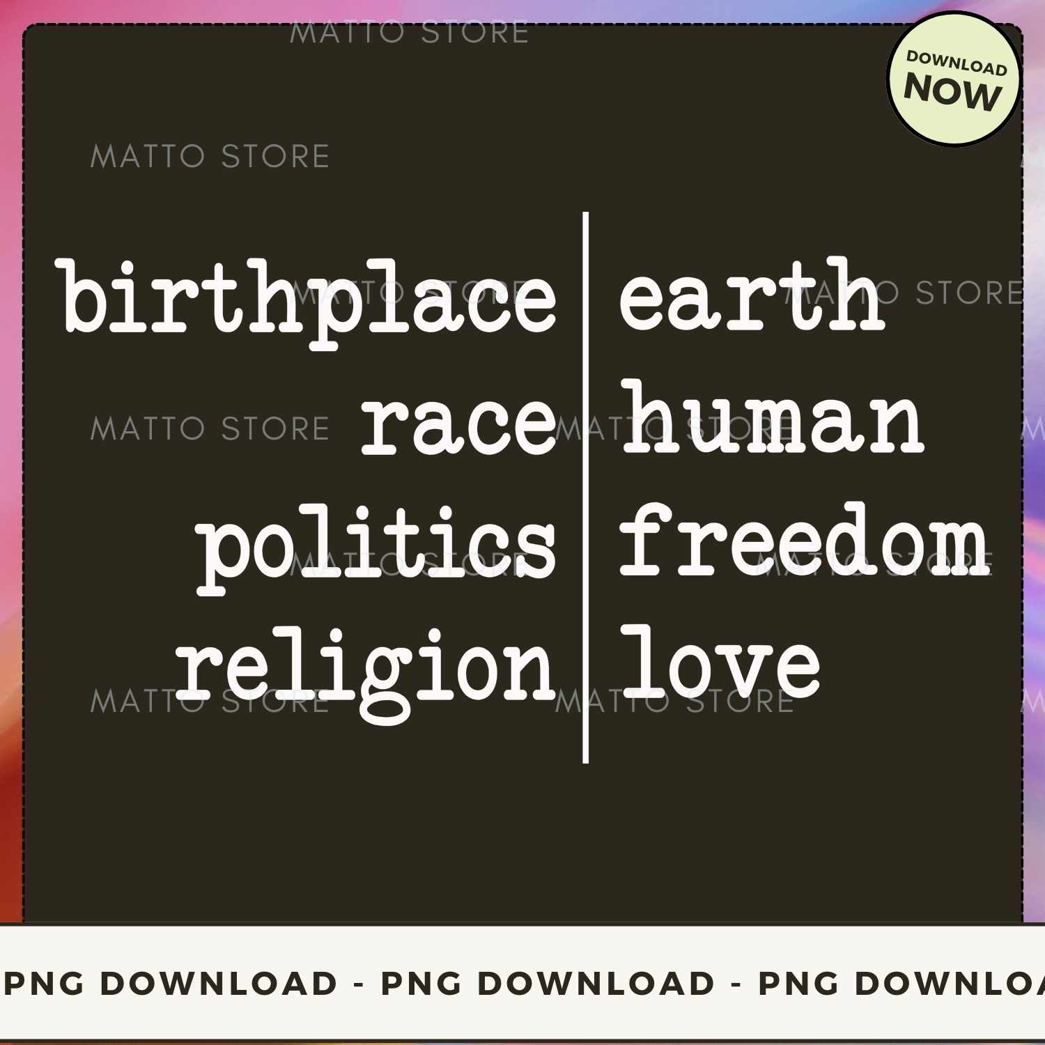 Birthplace earth PNG Download, Instant Download Matto Store | Inspire ...