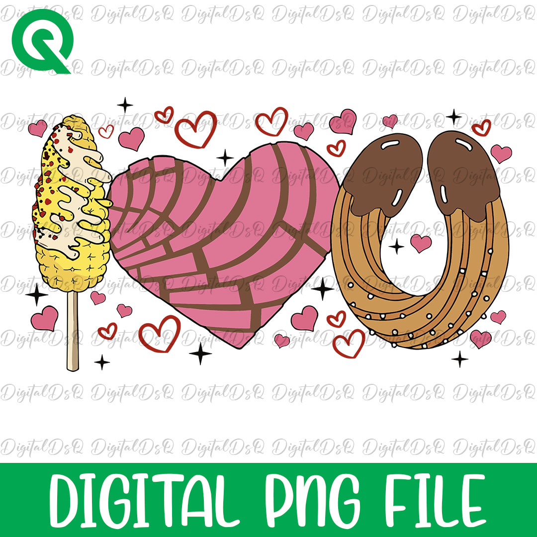 Conchas I Love You Valentine Png, Valentines Png, Concha Val | Inspire ...