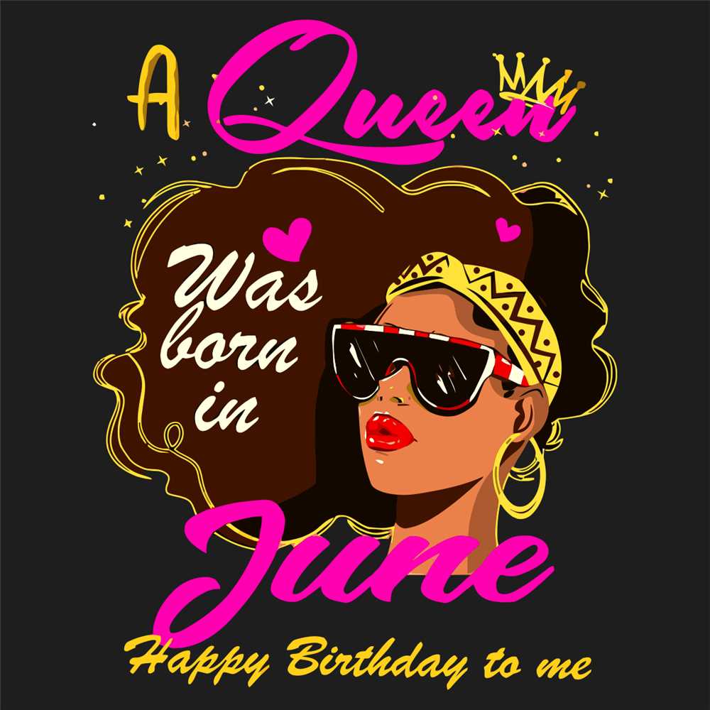 A Queen Was Born In June Svg, Birthday Svg, Queen Svg, June | Inspire ...