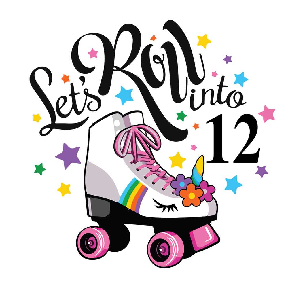 Lets Roll Into 12 Svg, Birthday Svg, Unicorn Head Svg, Funny | Inspire ...
