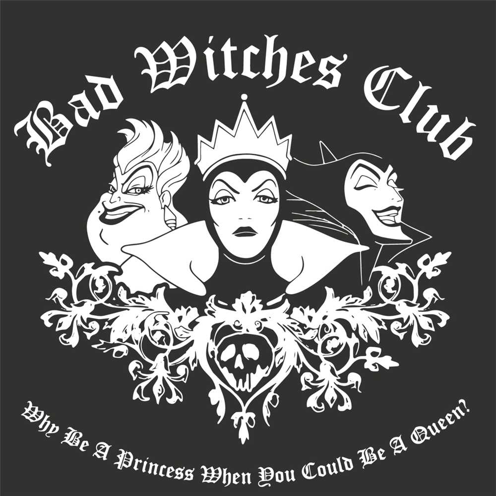 Disney Bad Witches Club Group Svg, Trending Svg, Disney Svg, | Inspire ...