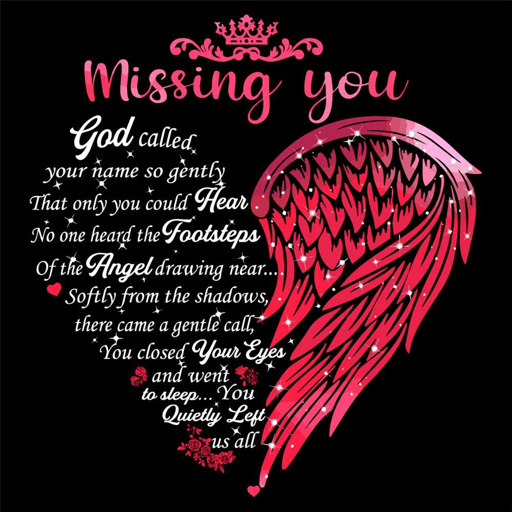 Missing You Angel Heart Svg, Trending Svg, Letters Svg, Wing | Inspire ...
