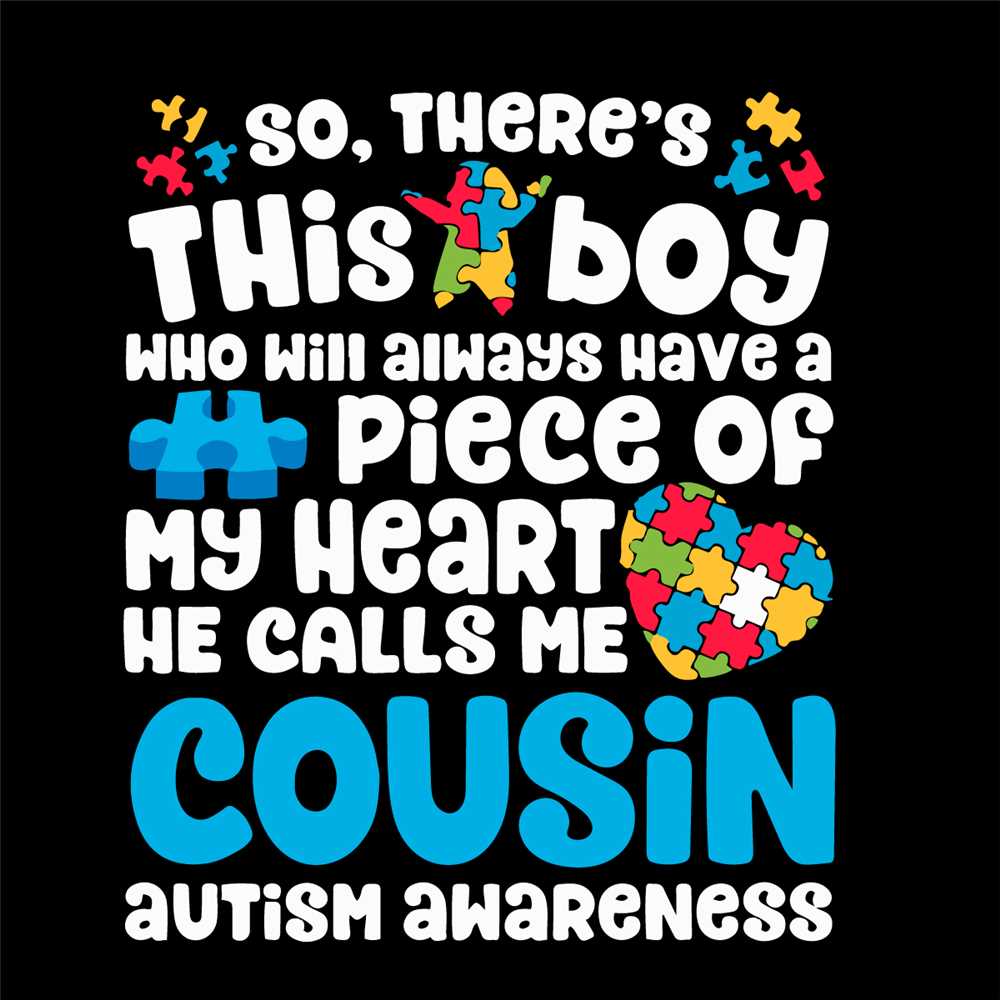 Cousin Autism Awareness Svg, Awareness Svg, Autism Awareness - Inspire ...
