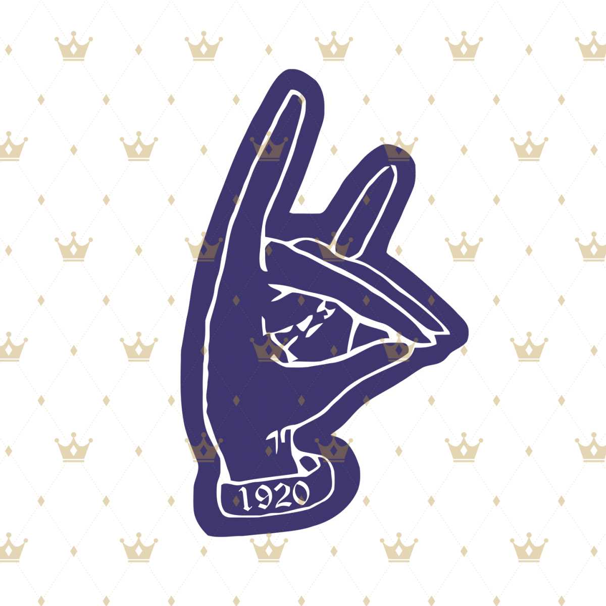 Zeta Phi Beta hand symbol, Zeta svg, 1920 zeta phi beta - Inspire Uplift