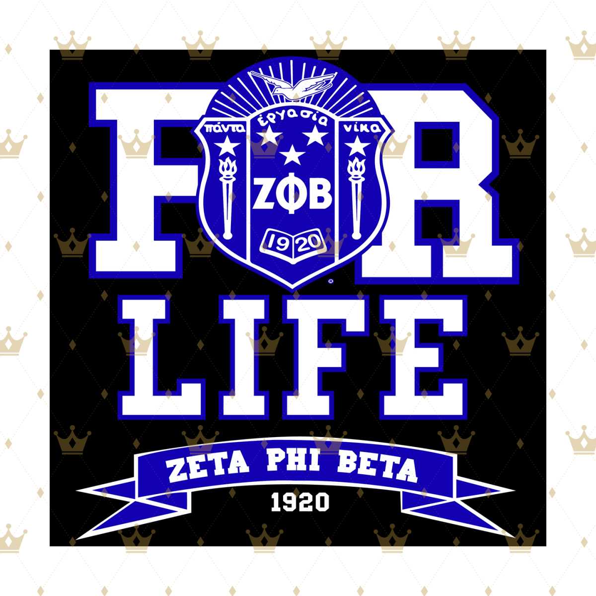 For life 1920, Zeta svg, 1920 zeta phi beta, Zeta Phi beta s | Inspire ...