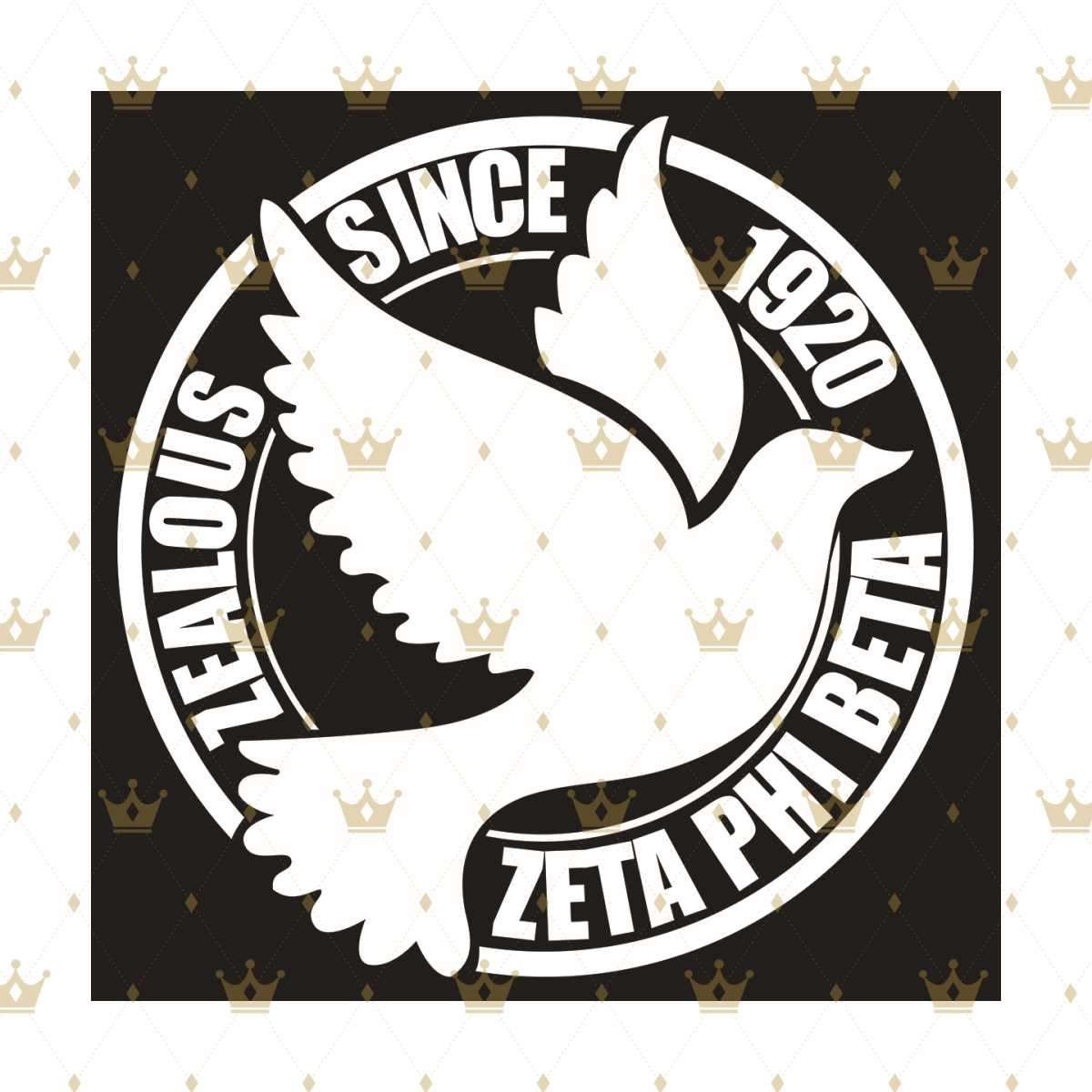 Zeta phi beta since 1920 zealous, zeta svg, 1920 zeta phi be | Inspire ...