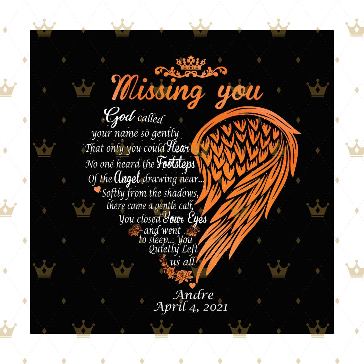 Trending Svg, Missing You Png, Missing You Angel, Angel Wing - Inspire ...