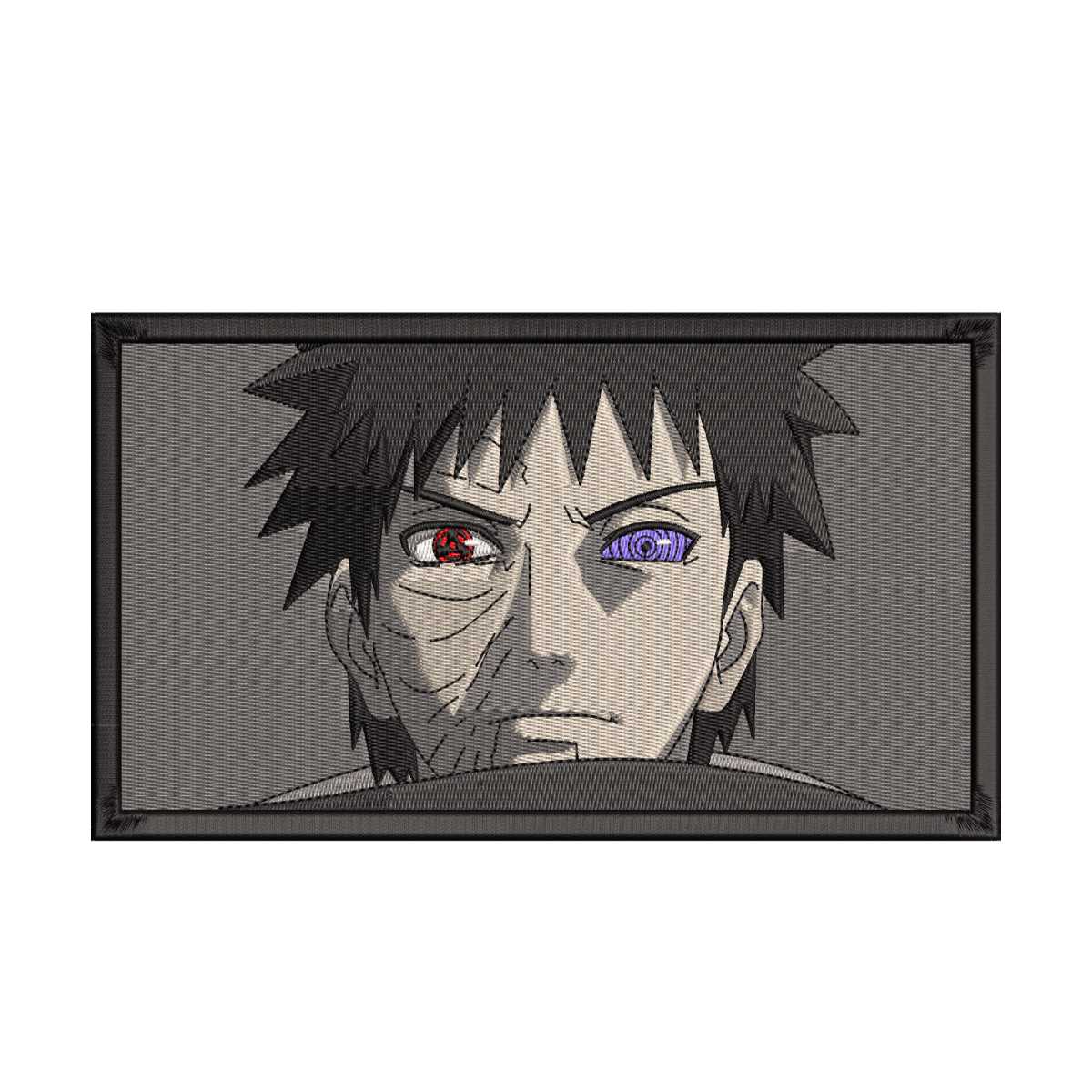 OBITO UCHIHA Embroidery Download File Naruto Anime Embroider | Inspire ...